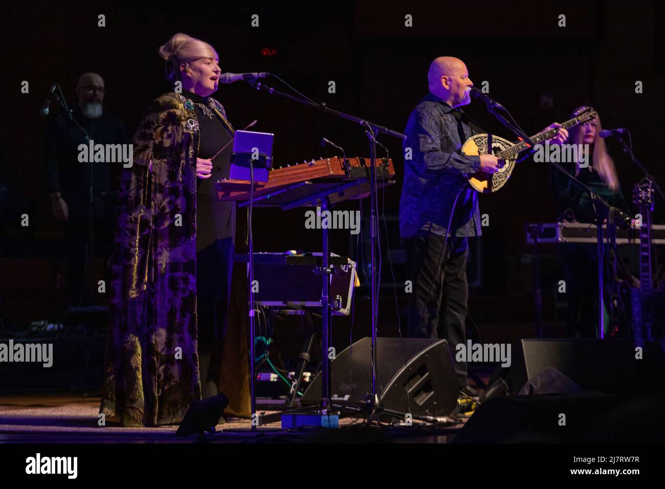 May. 10th 2022. Zagreb, Croatia the famous British cult music duo, Dead ...