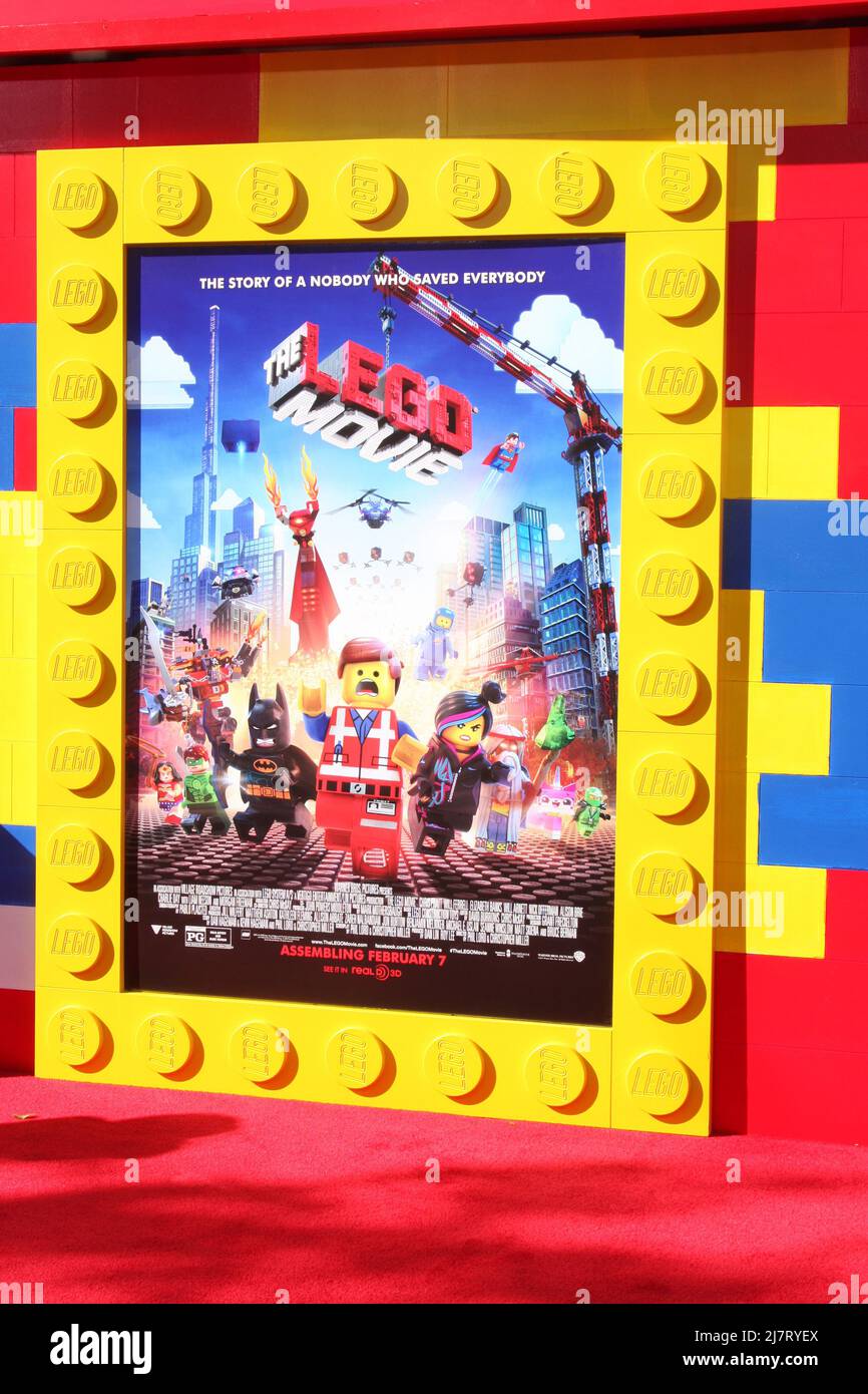 The lego movie (2014) hi-res stock photography and images - Alamy