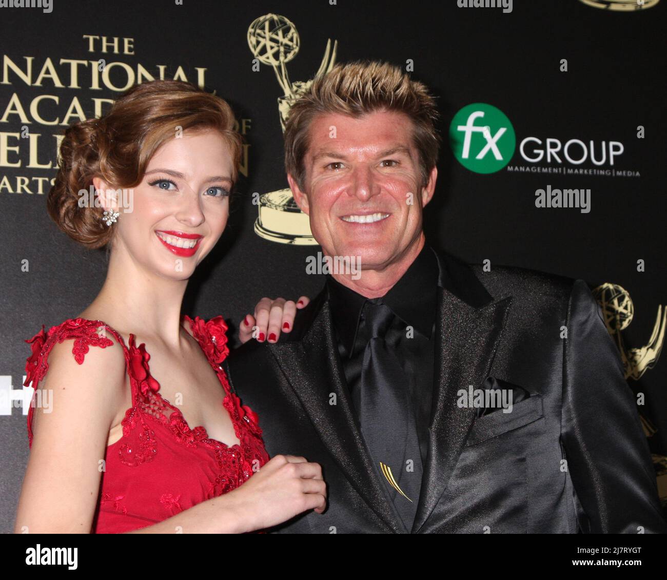 LOS ANGELES - JUN 22: Ashlyn Pearce, Winsor Harmon at the 2014 Daytime ...