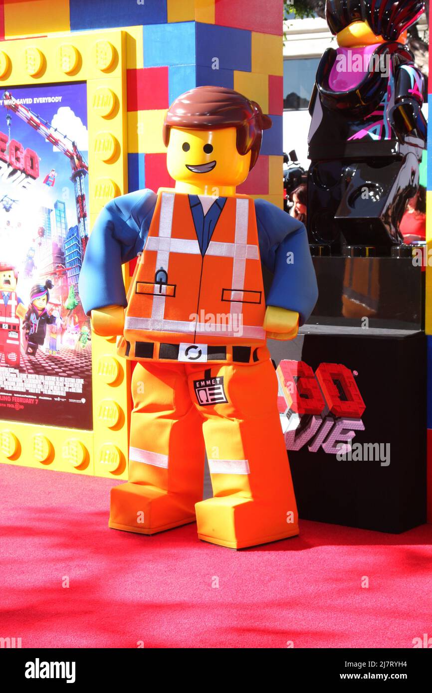 LOS ANGELES - FEB 1: Atmosphere at the "Lego Movie" Premiere at Village ...