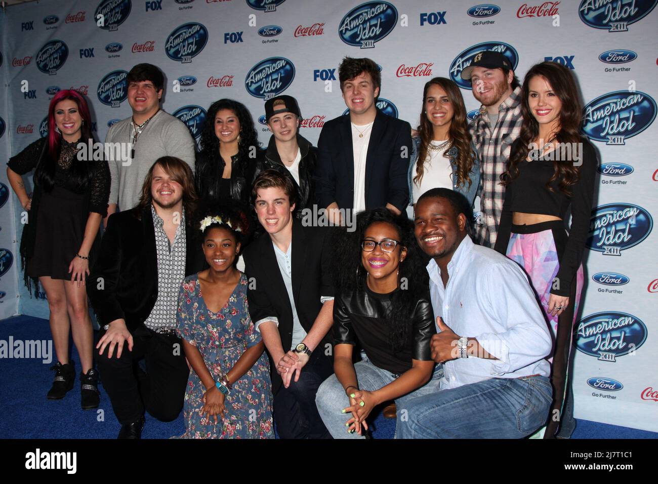 LOS ANGELES - FEB 20: Dexter Roberts, Ben Briley. CK Harris, Jena Irene ...