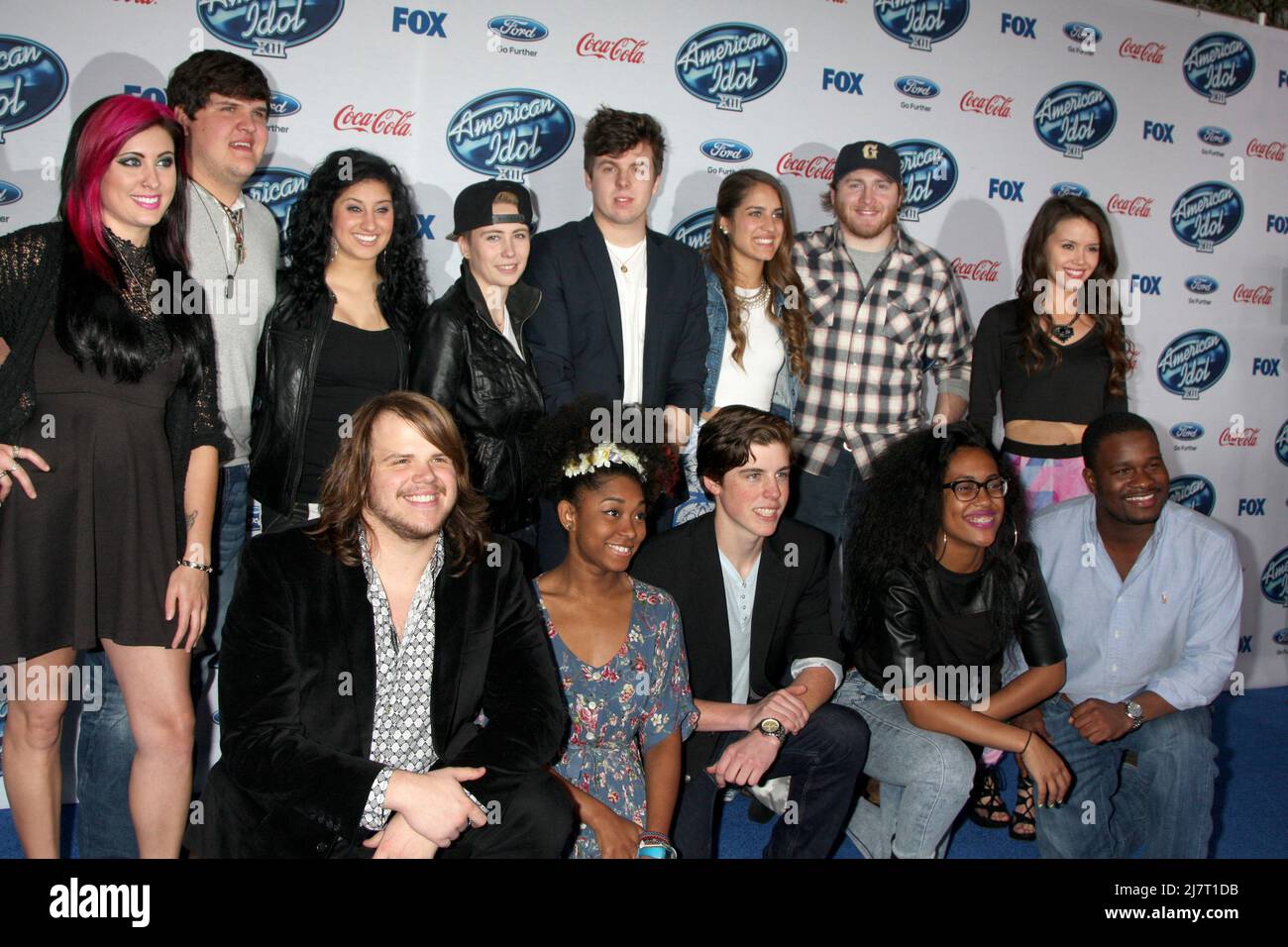 LOS ANGELES - FEB 20: Dexter Roberts, Ben Briley. CK Harris, Jena Irene ...