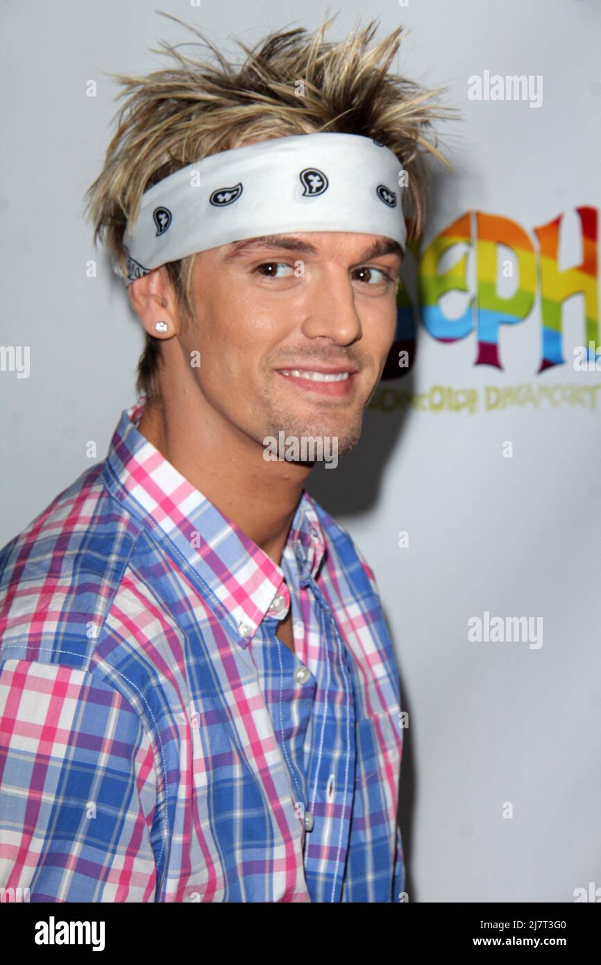 LOS ANGELES - JUN 4: Aaron Carter at the "Joseph And The Amazing ...