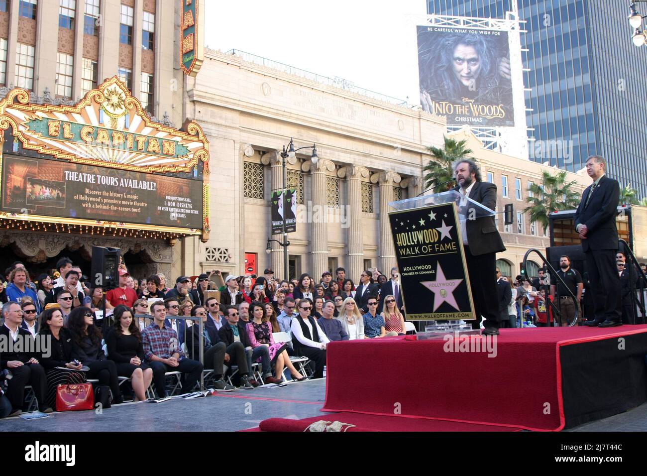LOS ANGELES - DEC 8: Peter Jackson at the Peter Jackson Hollywood Walk ...