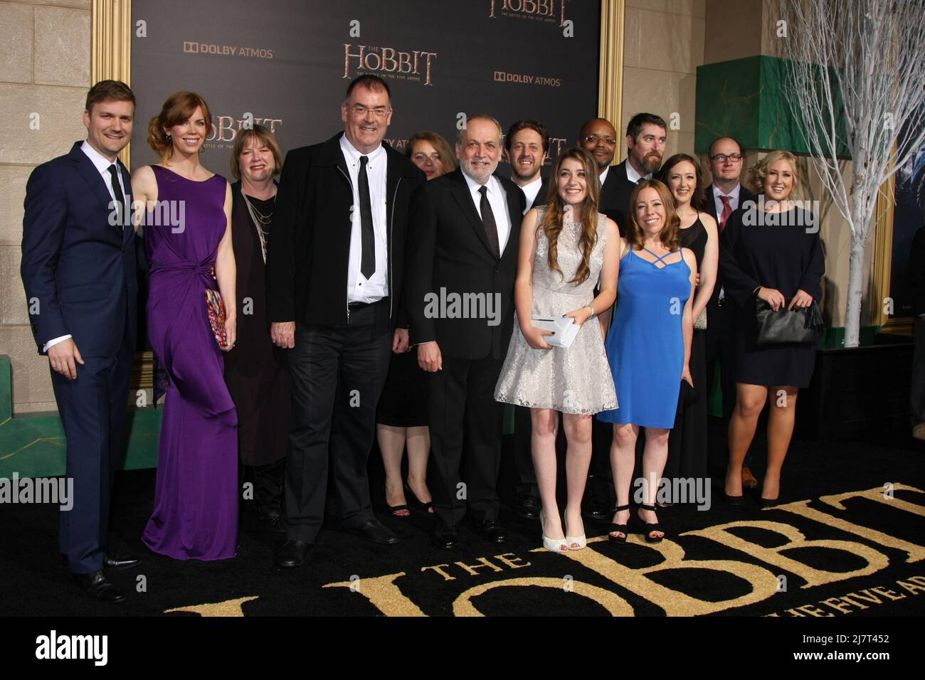 Los angeles film premiere of the hobbit hi-res stock photography and ...