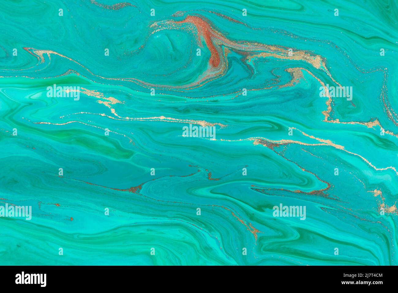 Ocean wave style abstract marble blue texture Stock Photo - Alamy