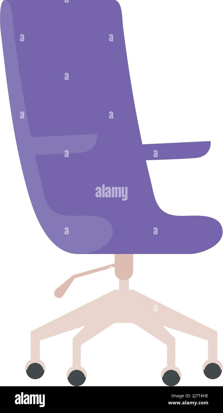 Purple office chair Stock Vector Images - Alamy