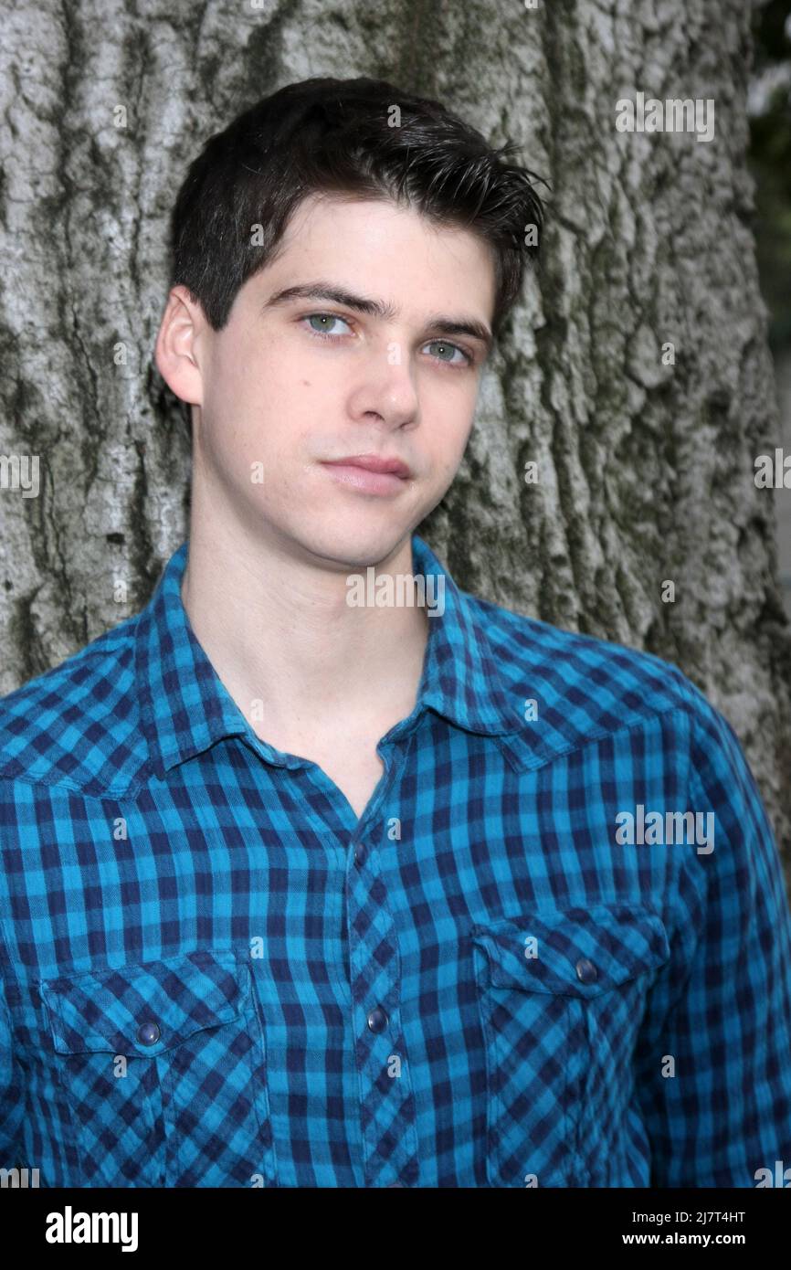 LOS ANGELES - DEC 19: Brett Pierce at the photo shoot at a Private ...