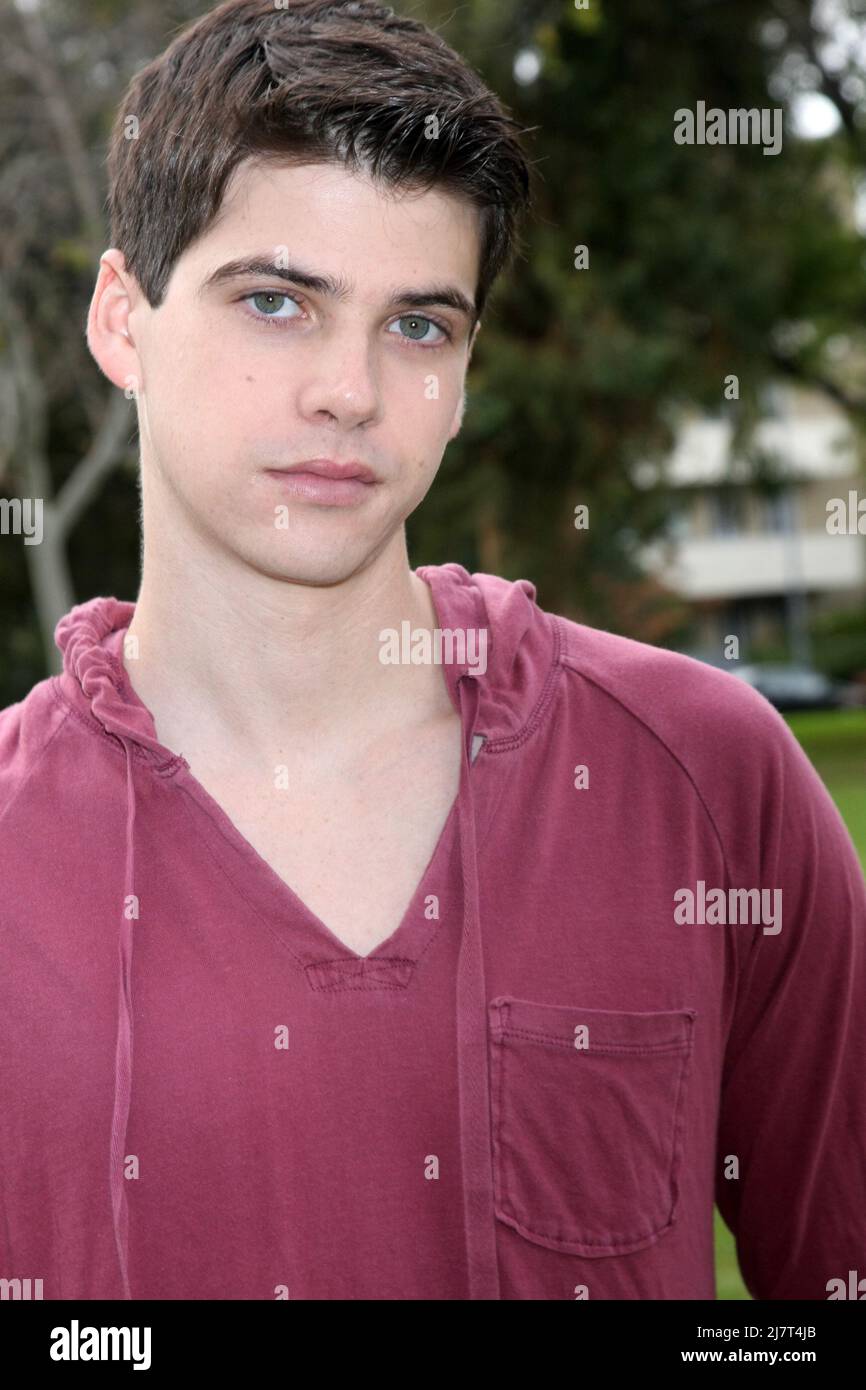 LOS ANGELES - DEC 19: Brett Pierce at the photo shoot at a Private ...