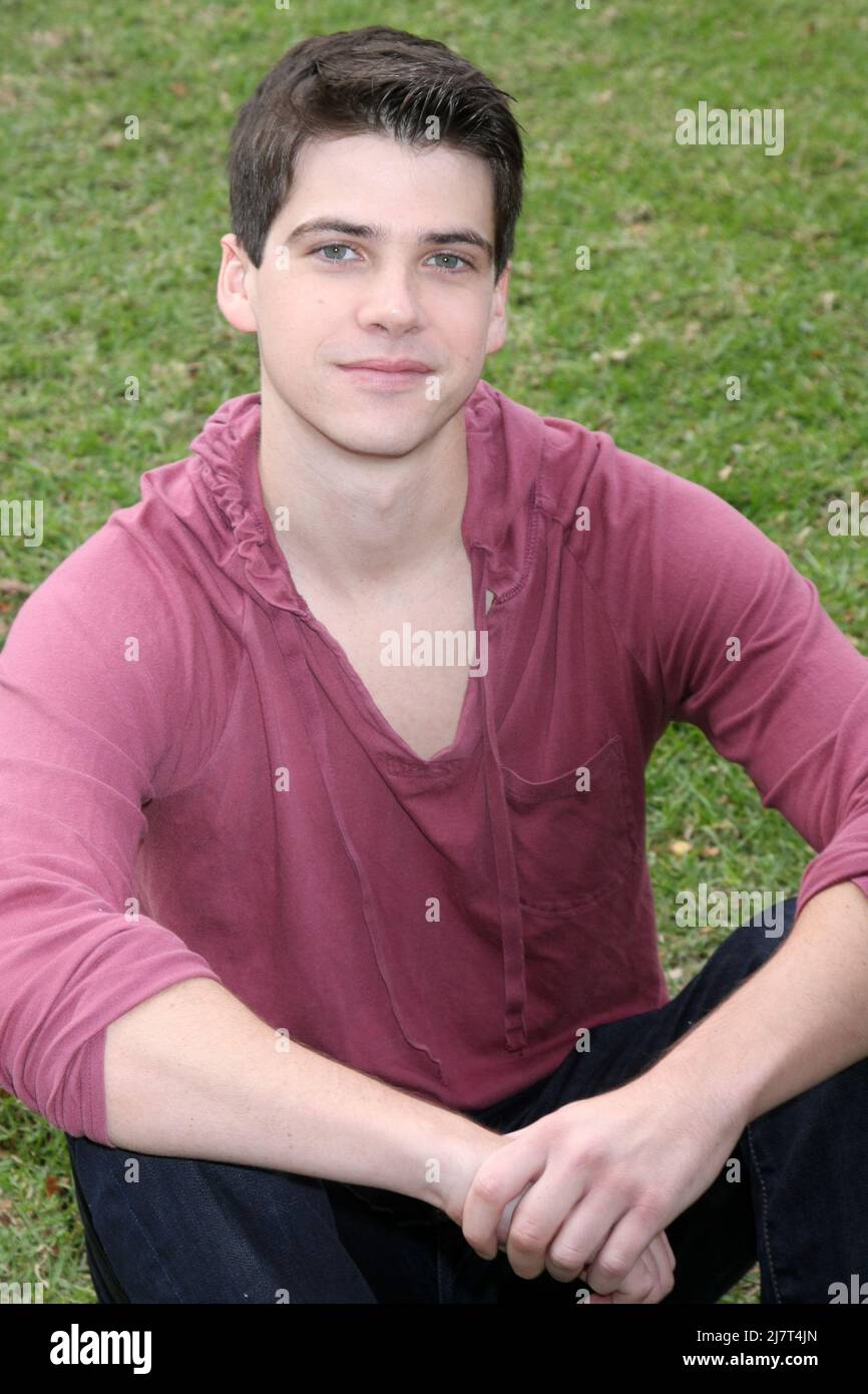 LOS ANGELES - DEC 19: Brett Pierce at the photo shoot at a Private ...