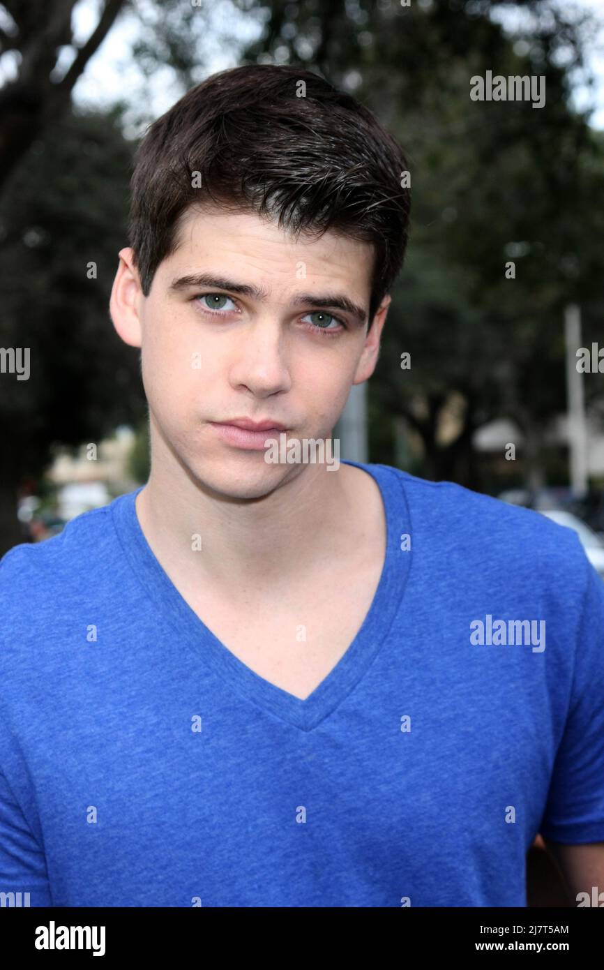 LOS ANGELES - DEC 19: Brett Pierce at the photo shoot at a Private ...