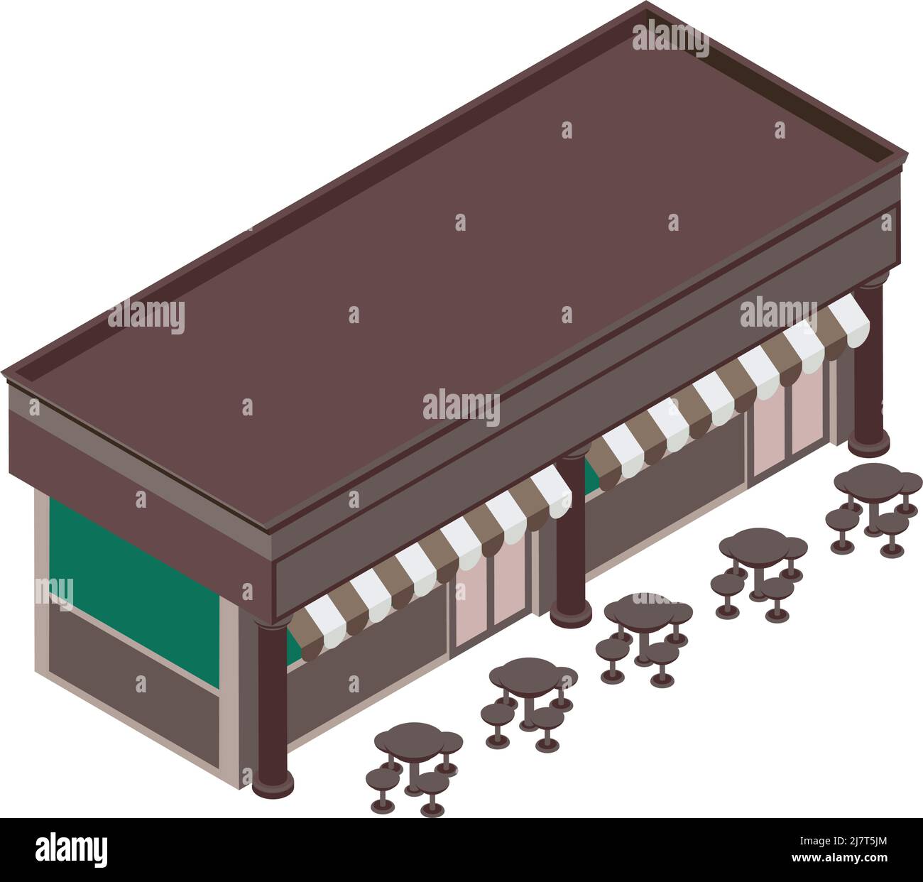 Restaurant block house Cut Out Stock Images & Pictures - Alamy