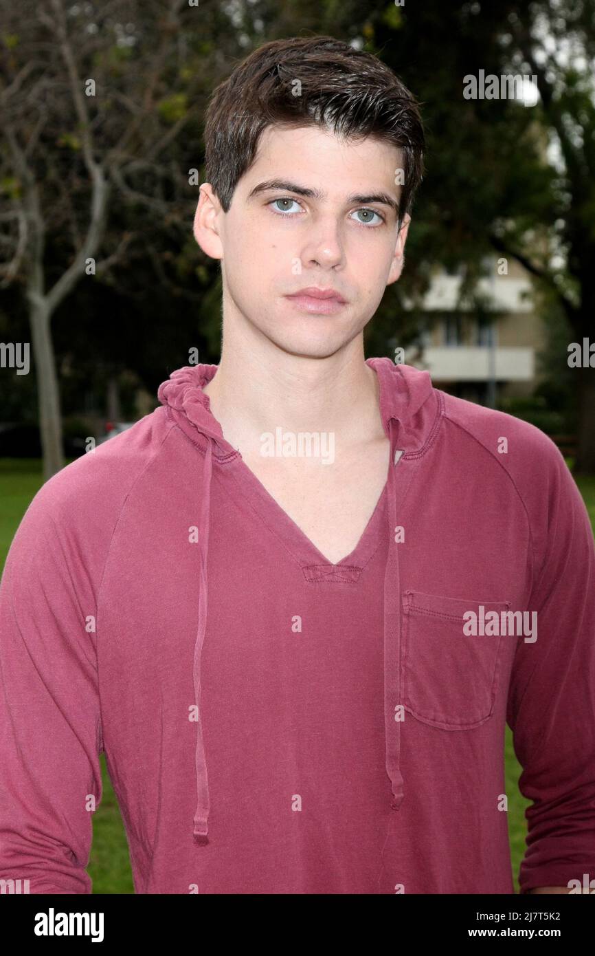 LOS ANGELES - DEC 19: Brett Pierce at the photo shoot at a Private ...