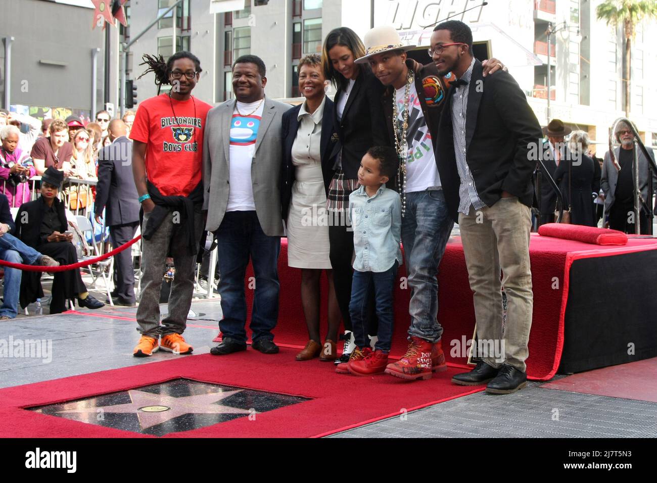 LOS ANGELES - DEC 4: Helen Lasichanh, Rocket Ayer Williams, Pharrell ...