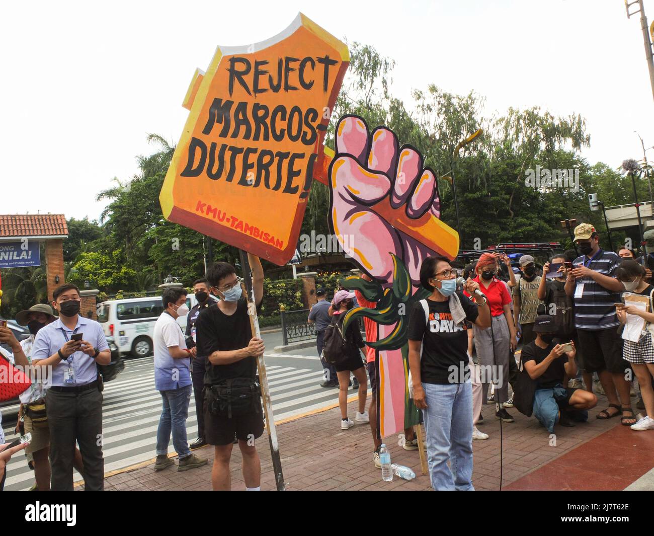 Anti marcos hi-res stock photography and images - Alamy