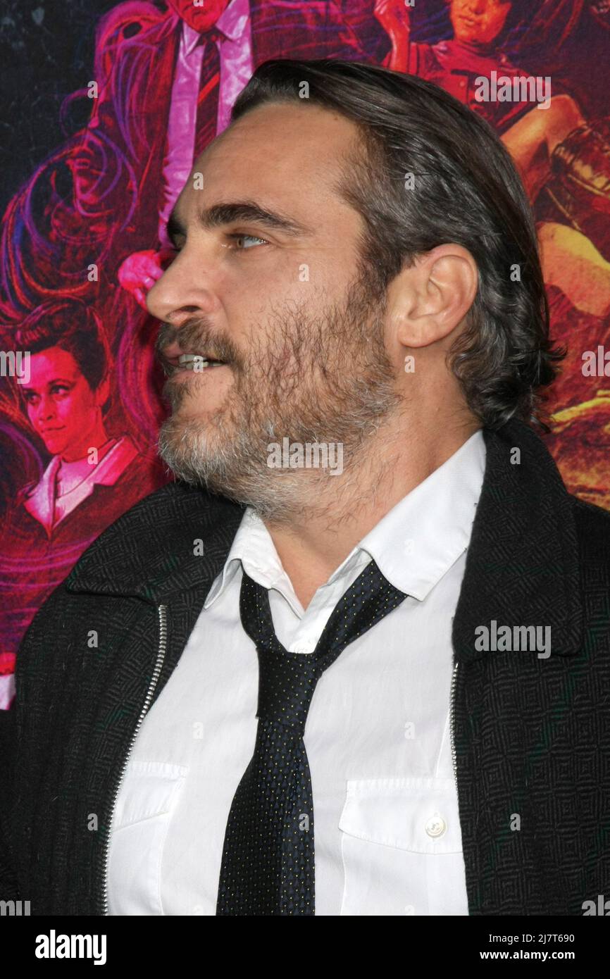 LOS ANGELES - DEC 10: Joaquin Phoenix at the "Inherent Vice" Los ...