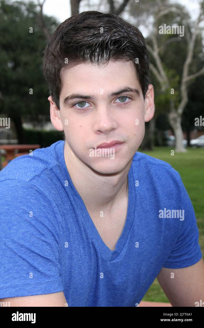 LOS ANGELES - DEC 19: Brett Pierce at the photo shoot at a Private ...