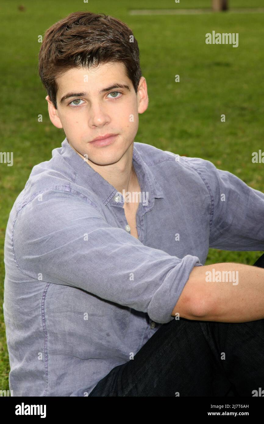 LOS ANGELES - DEC 19: Brett Pierce at the photo shoot at a Private ...