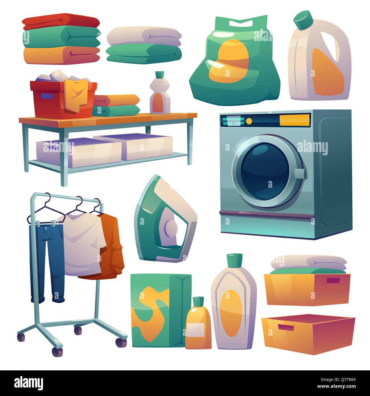 Rack clean clothes in Cut Out Stock Images & Pictures - Alamy