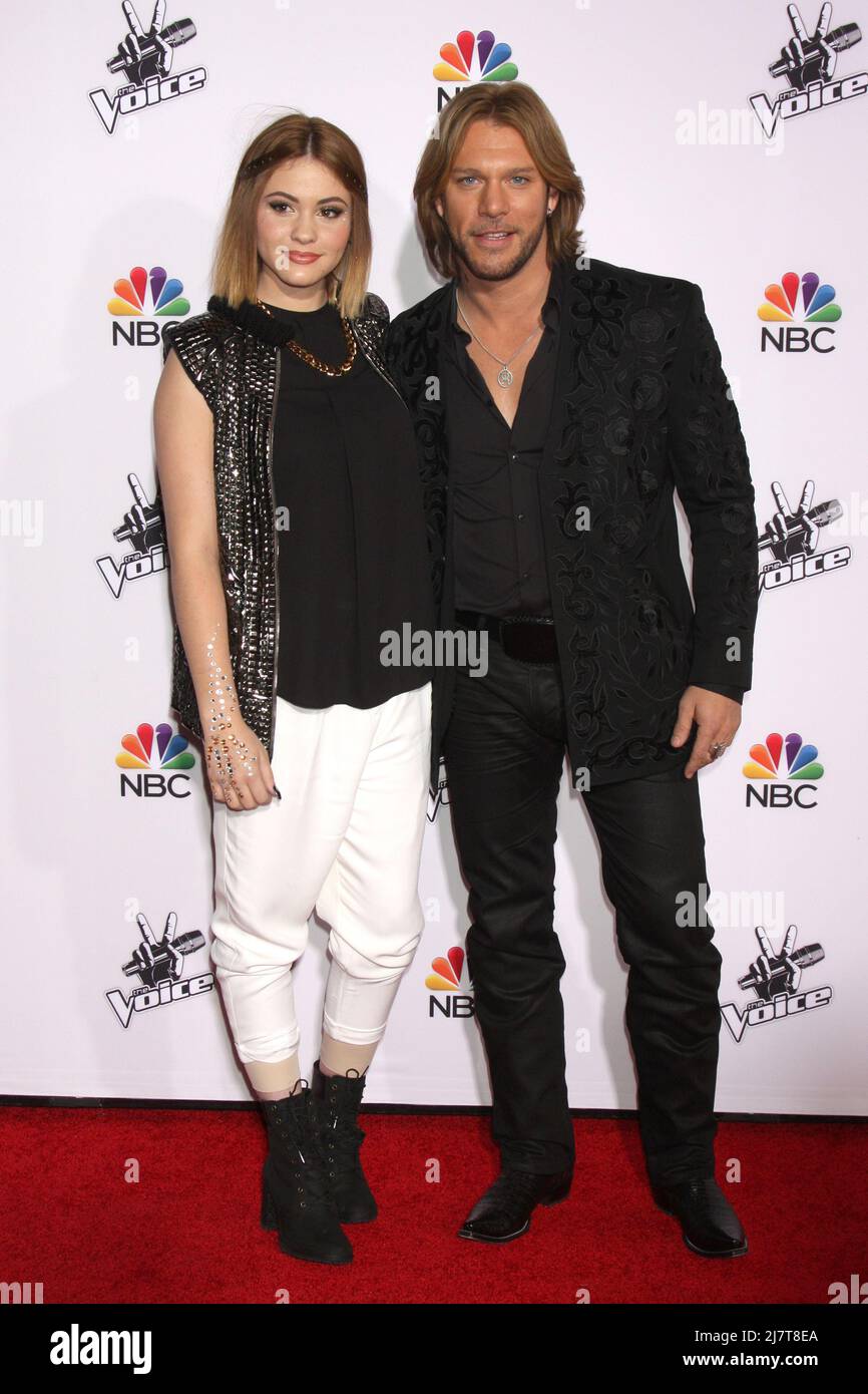 LOS ANGELES - NOV 24: Reagan James, Craig Wayne Boyd at the "The Voice ...