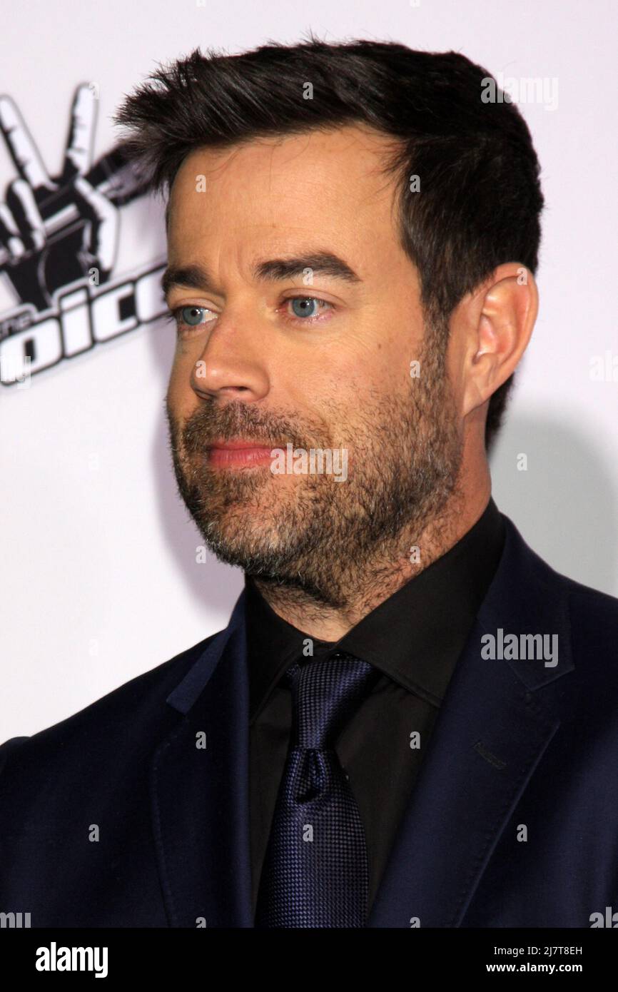 LOS ANGELES - NOV 24: Carson Daly at the "The Voice" Season 7 Red ...