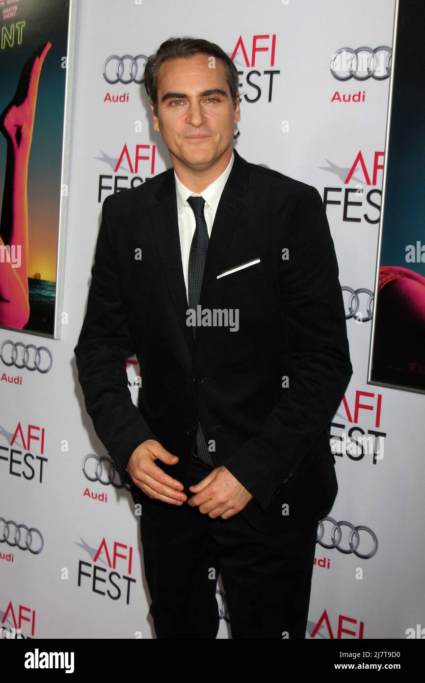 LOS ANGELES - NOV 8: Joaquin Phoenix at the "Inherent Vice" Screening ...