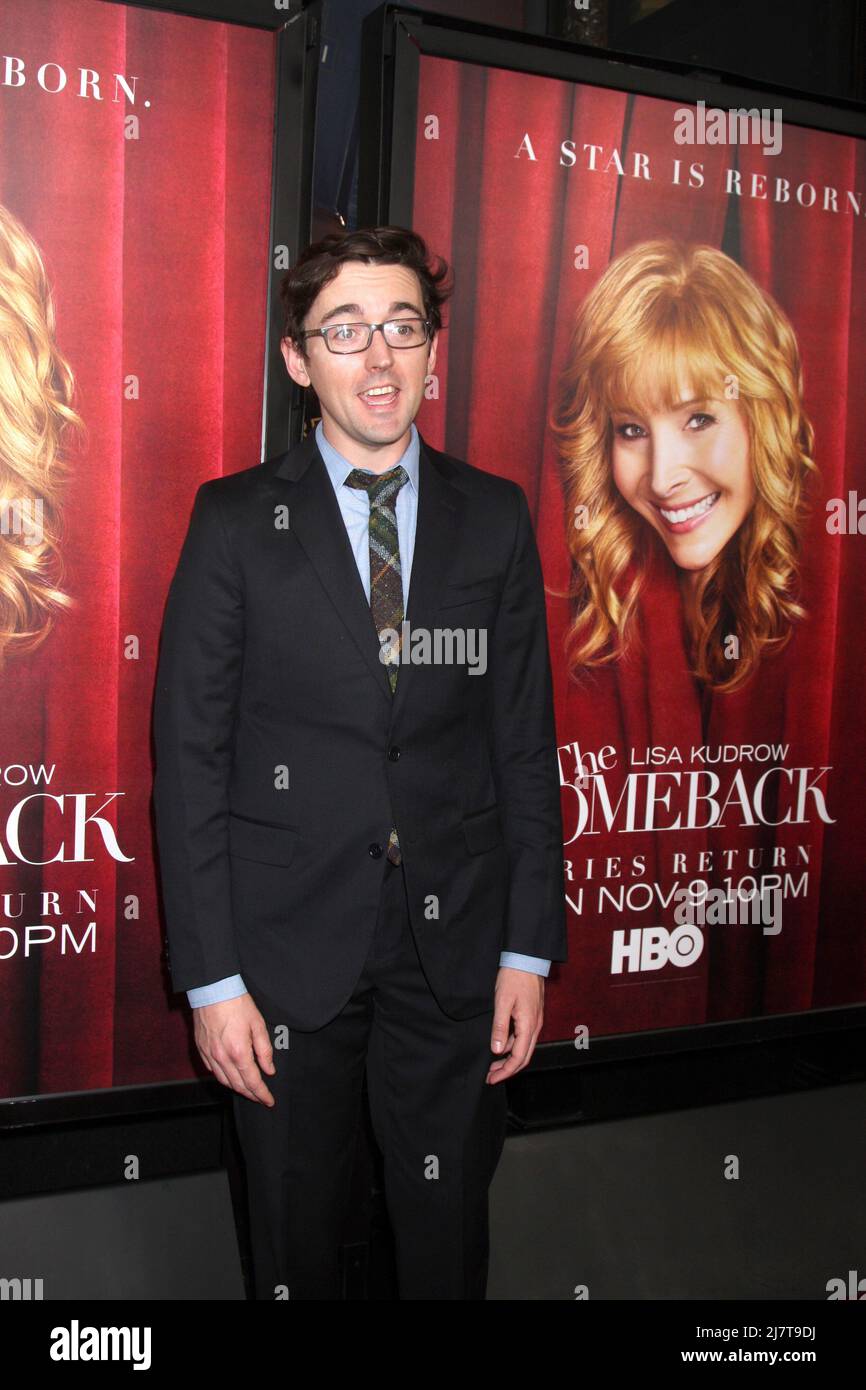 LOS ANGELES - NOV 5: Matt Cook at the "The Comeback" - Season Premiere ...