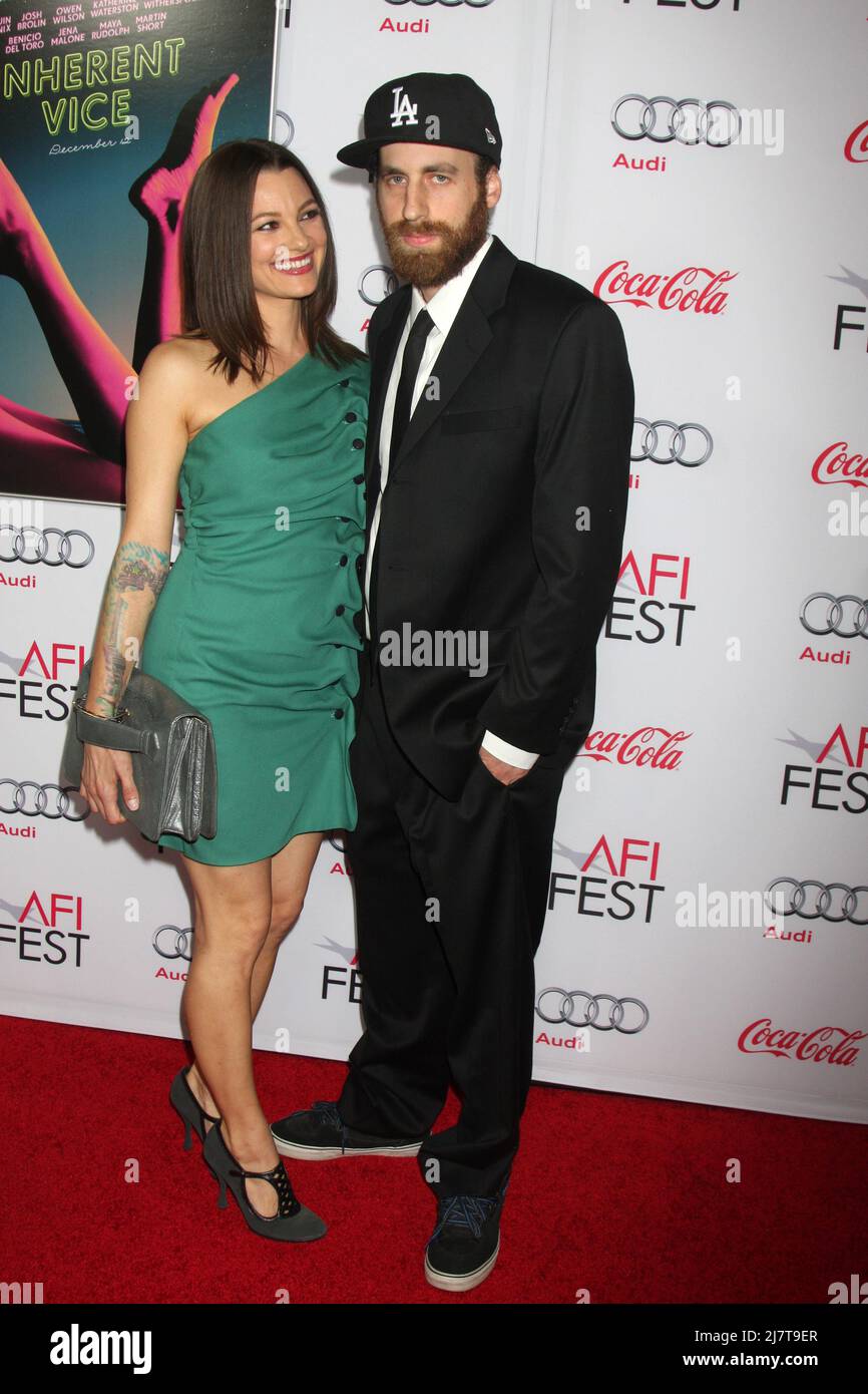 LOS ANGELES - NOV 8: Michelle Sinclair at the "Inherent Vice" Screening ...