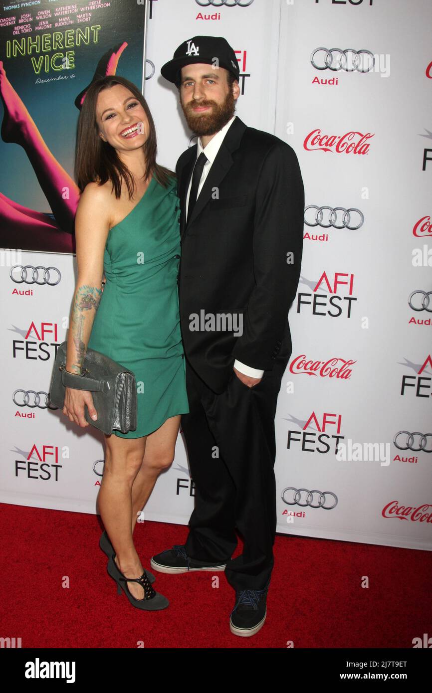LOS ANGELES - NOV 8: Michelle Sinclair at the "Inherent Vice" Screening ...