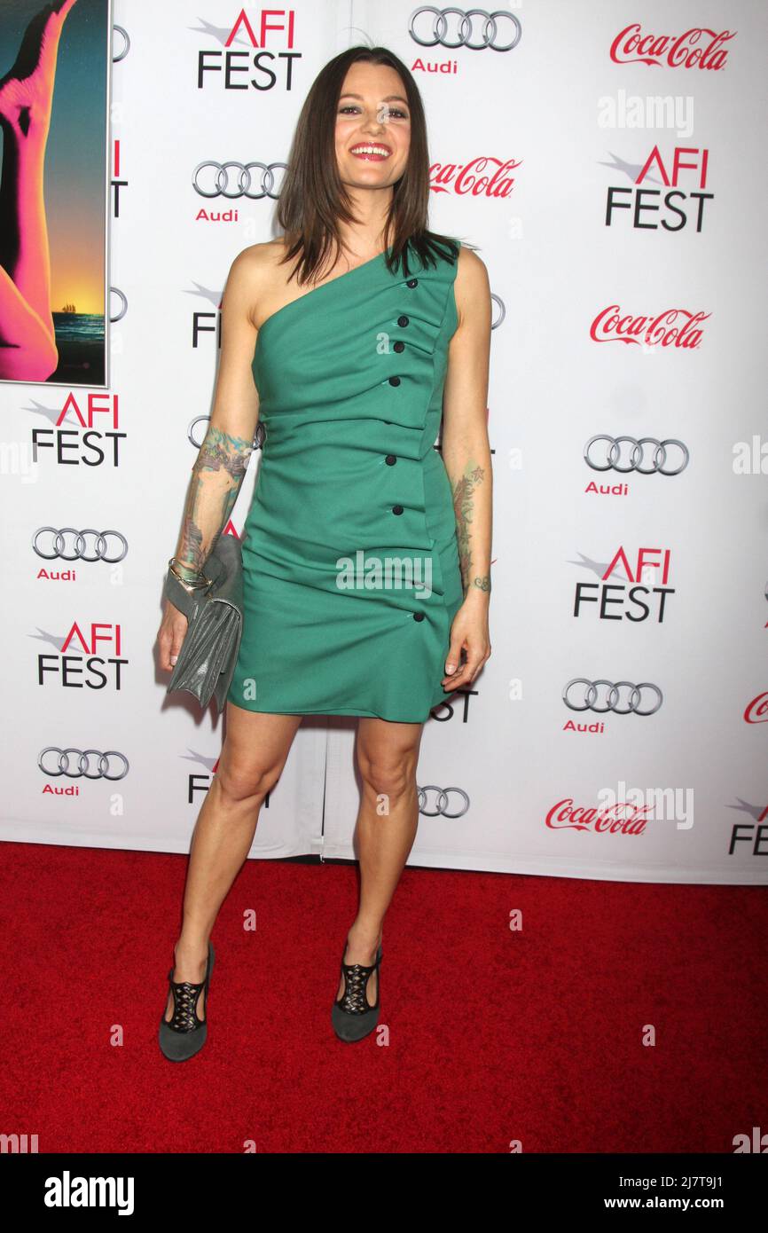 LOS ANGELES - NOV 8: Michelle Sinclair at the "Inherent Vice" Screening ...