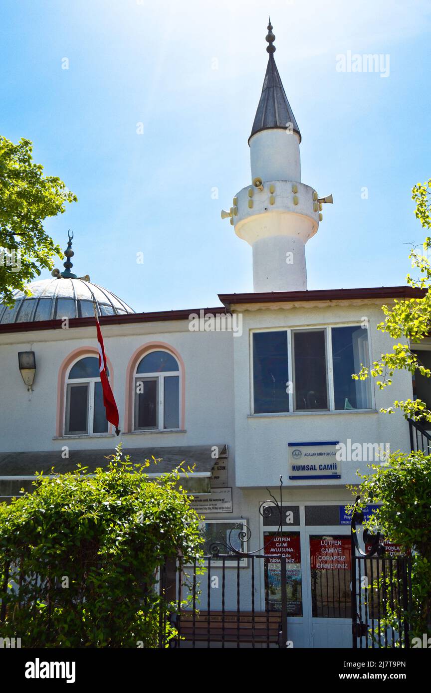 Turkey Istanbul Princes Islands small and cute Kumsal Camii (Beach ...