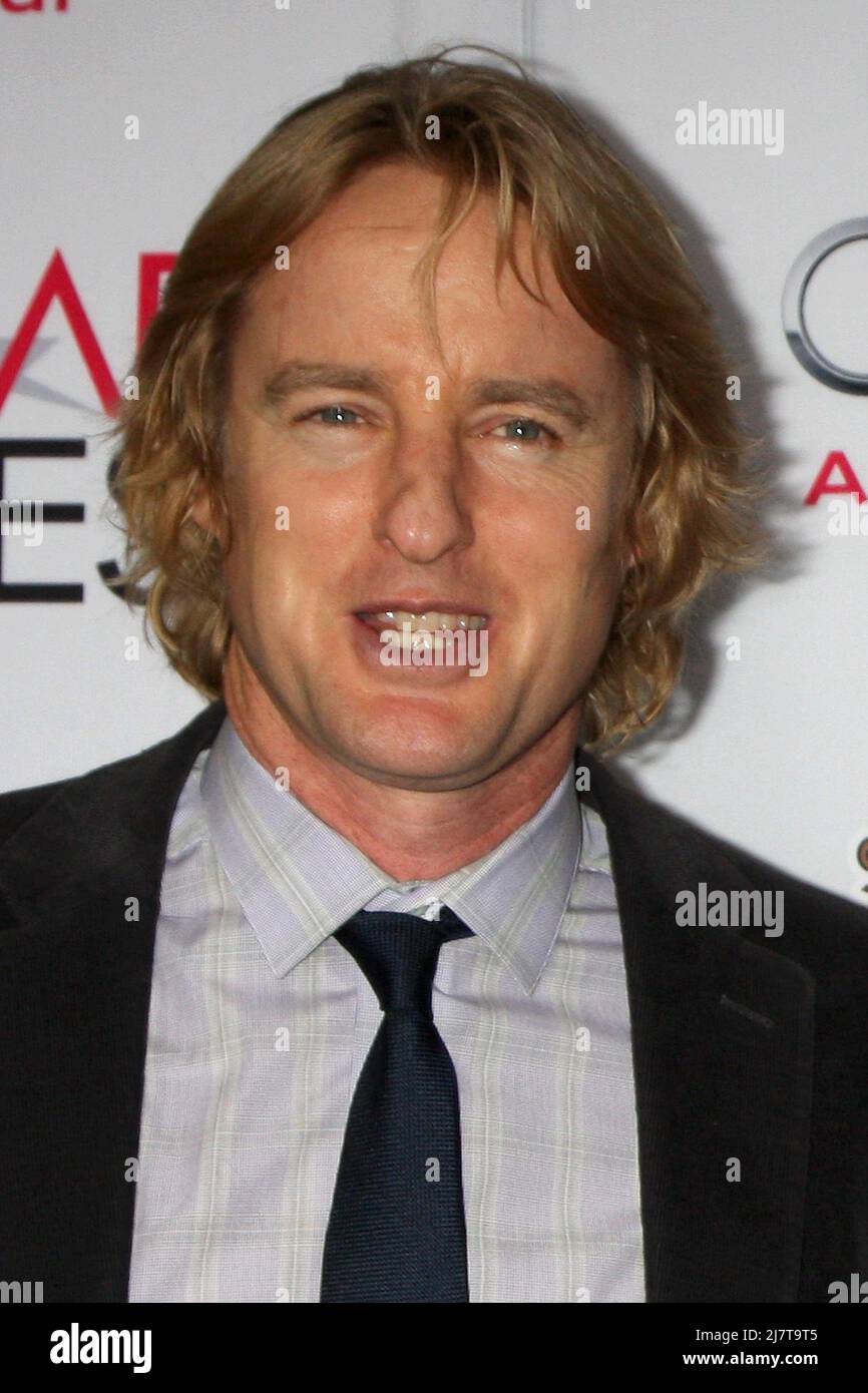 LOS ANGELES - NOV 11: Owen Wilson at the "THe Homesman" Screening at ...