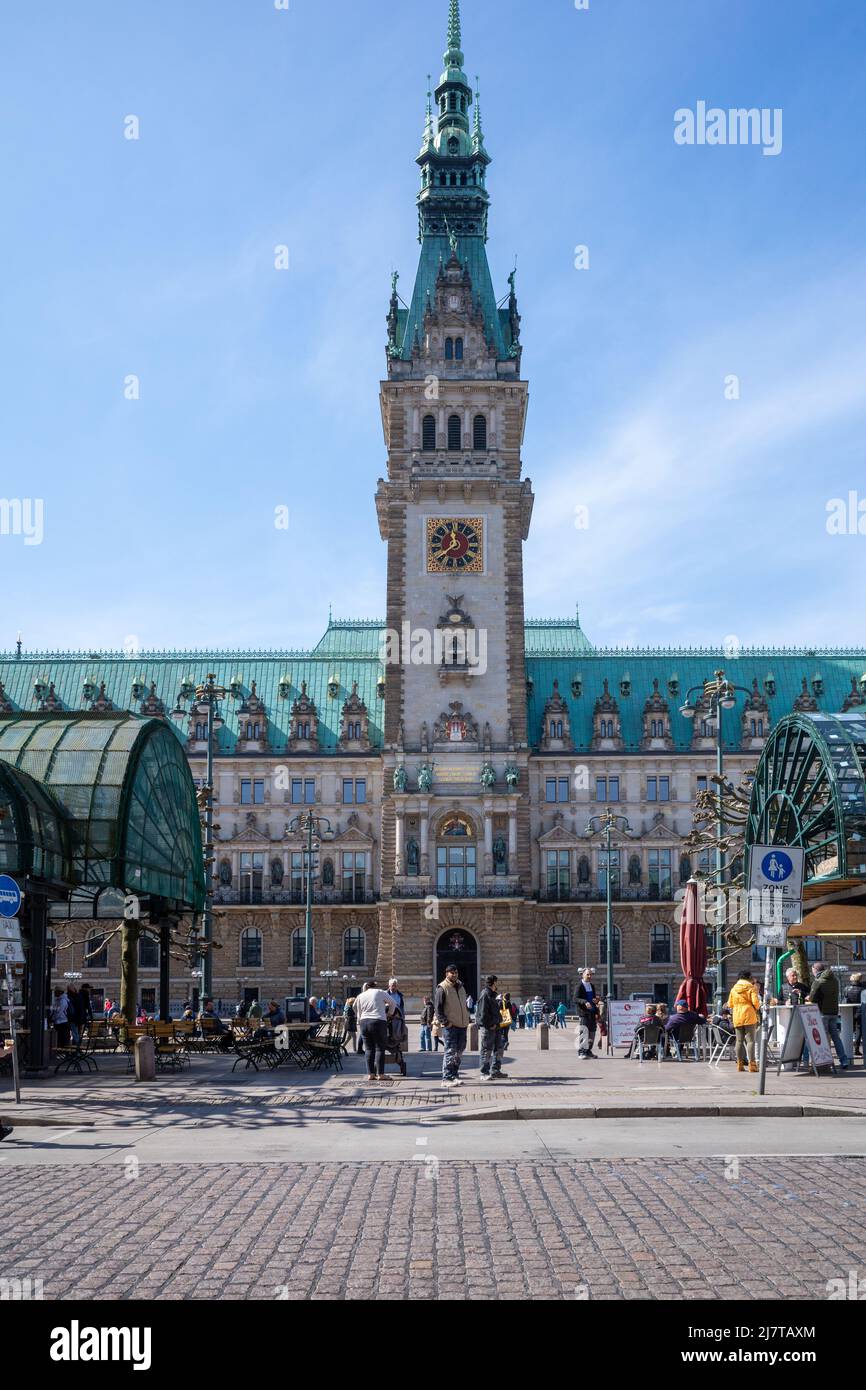 Hamburger alster panorama hi-res stock photography and images - Alamy