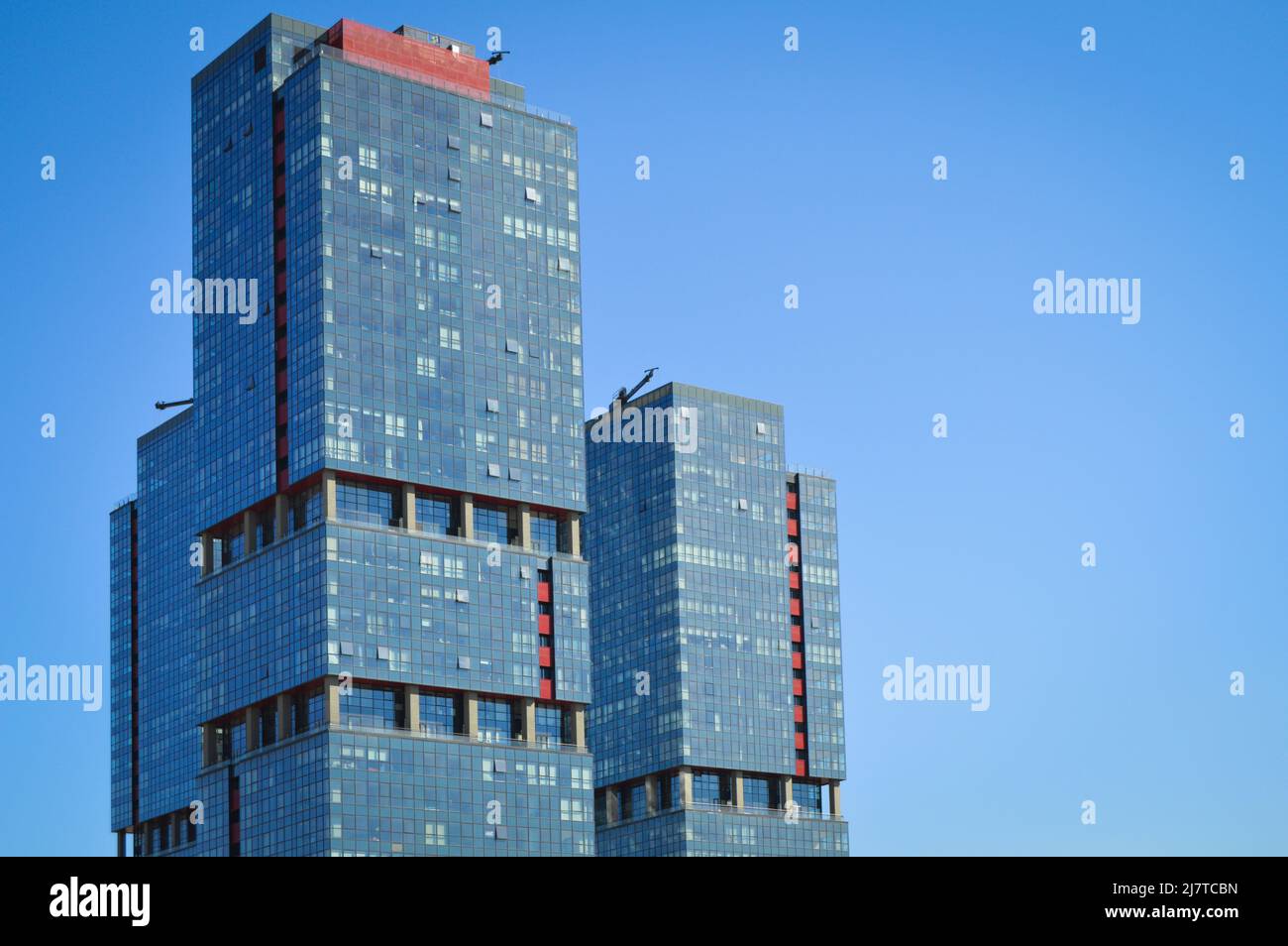 Business center, institutional glass tower, Modern glass building ...