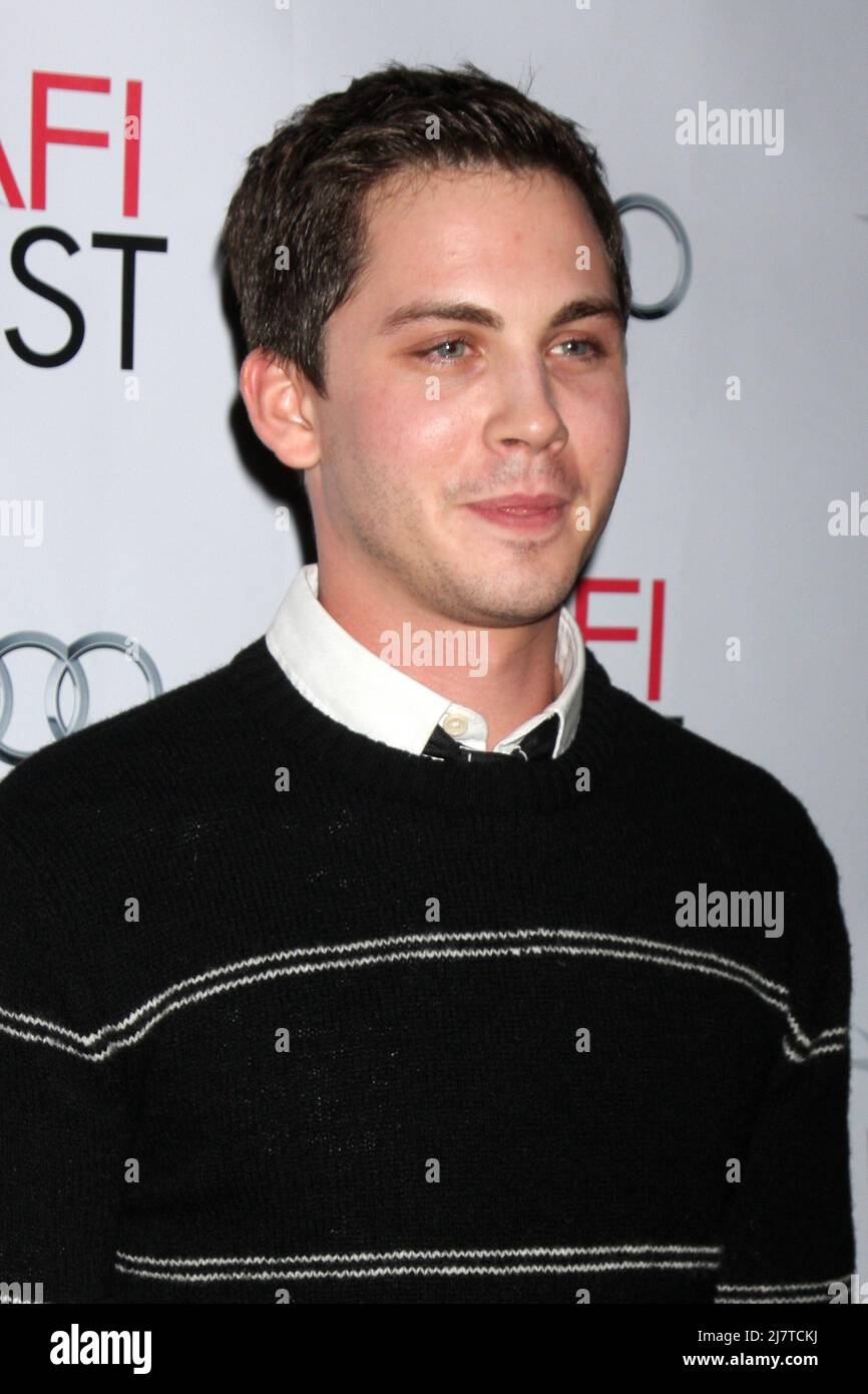 LOS ANGELES - NOV 7: Logan Lerman at the AFI FEST 2014 Young Hollywood ...