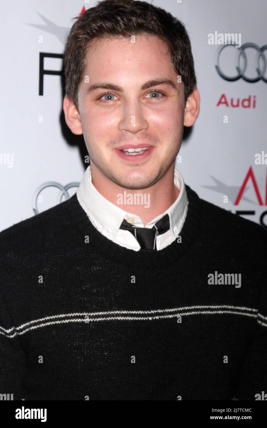LOS ANGELES - NOV 7: Logan Lerman at the AFI FEST 2014 Young Hollywood ...