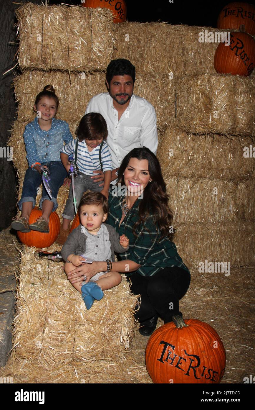 LOS ANGELES - OCT 4: Ali Landry, Family at the RISE of the Jack O ...