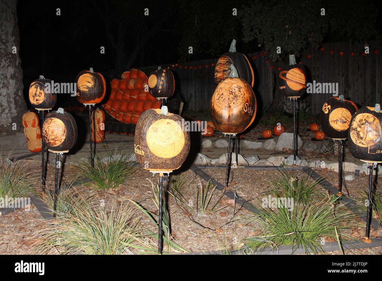 Solar system carved pumpkins hi-res stock photography and images - Alamy