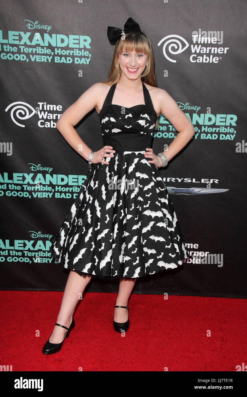 LOS ANGELES - OCT 6: Tara-Nicole Azarian at the "Alexander And The ...