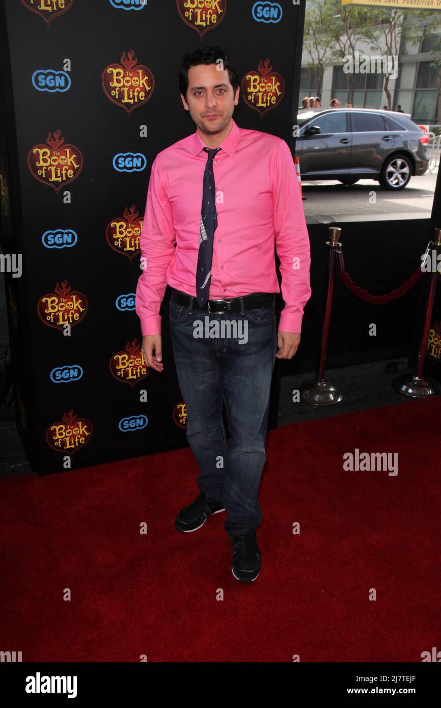 LOS ANGELES - OCT 12: Ben Gleib at the "Book Of Life" Premiere at Regal ...