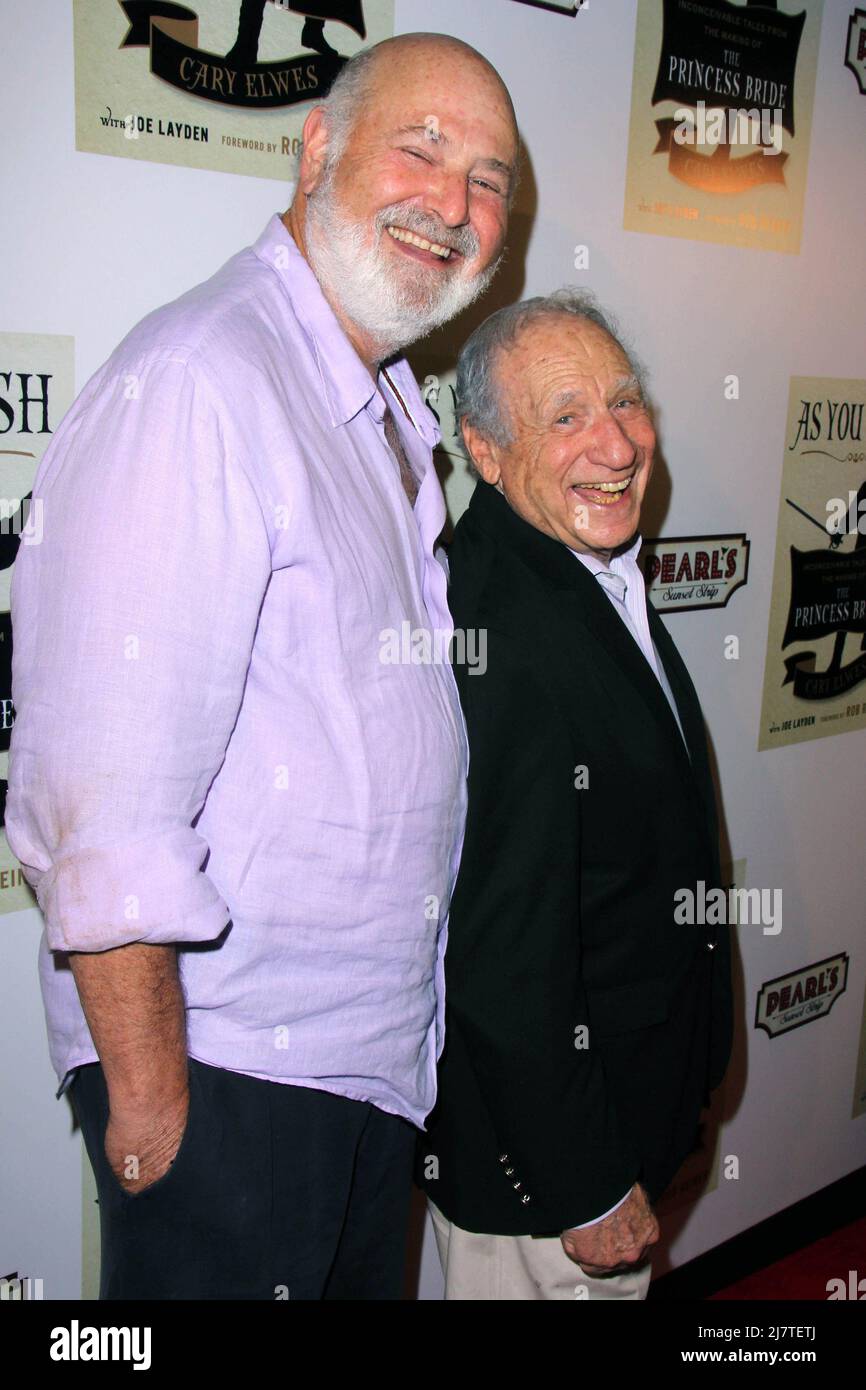 LOS ANGELES - OCT 6: Rob Reiner, Mel Brooks at the "As You Wish" Book ...