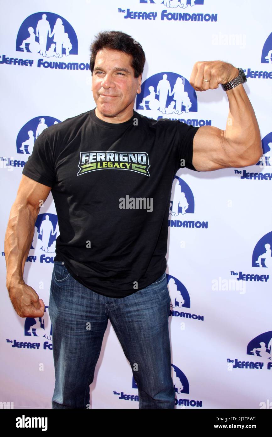 LOS ANGELES - OCT 14: Lou Ferrigno at the Jeffrey Foundation Building ...