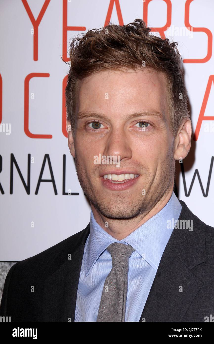 LOS ANGELES - OCT 28: Barrett Foa at the 25th Courage In Journalism ...