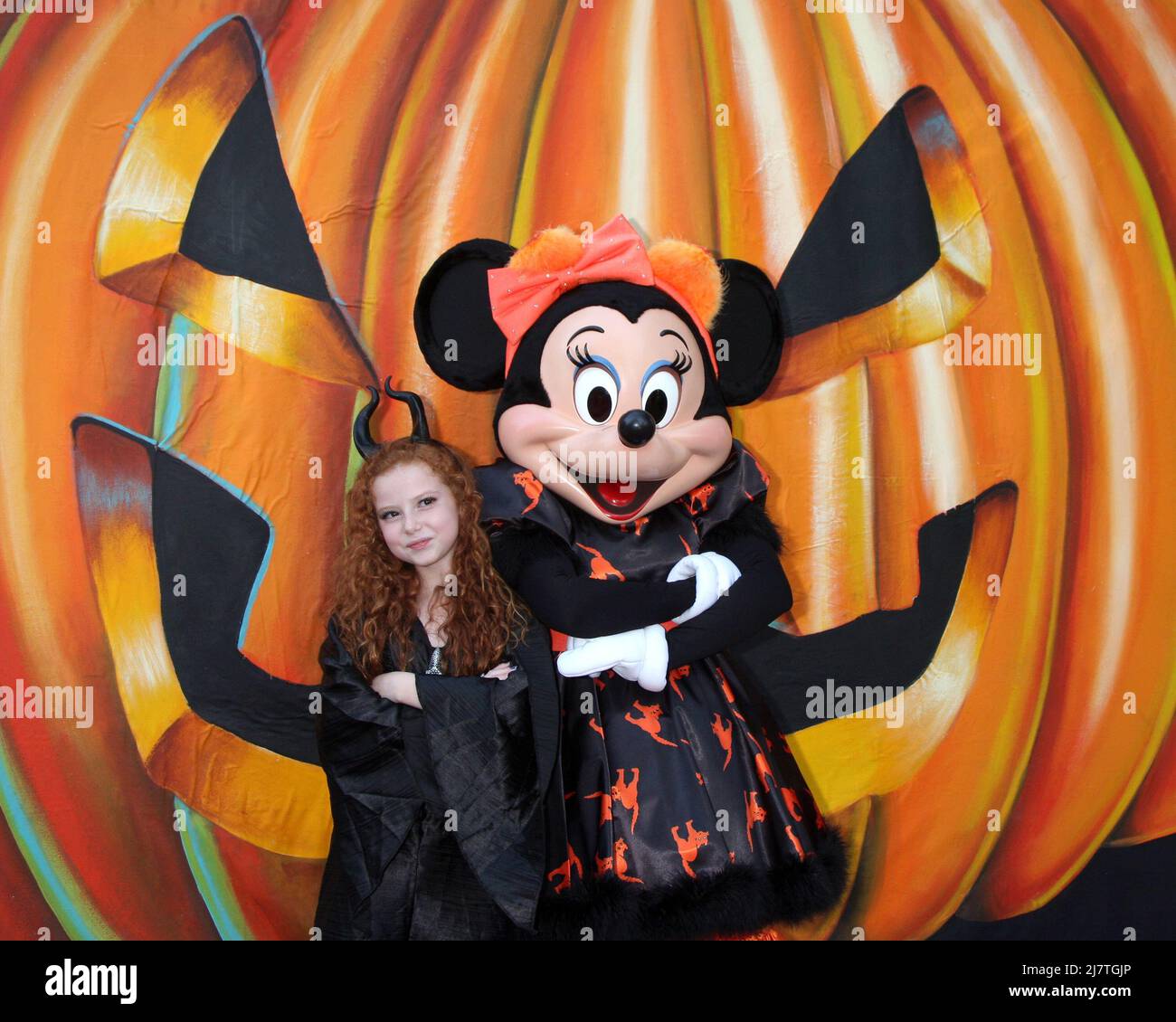 LOS ANGELES - OCT 1: Francesca Capaldi at the VIP Disney Halloween ...
