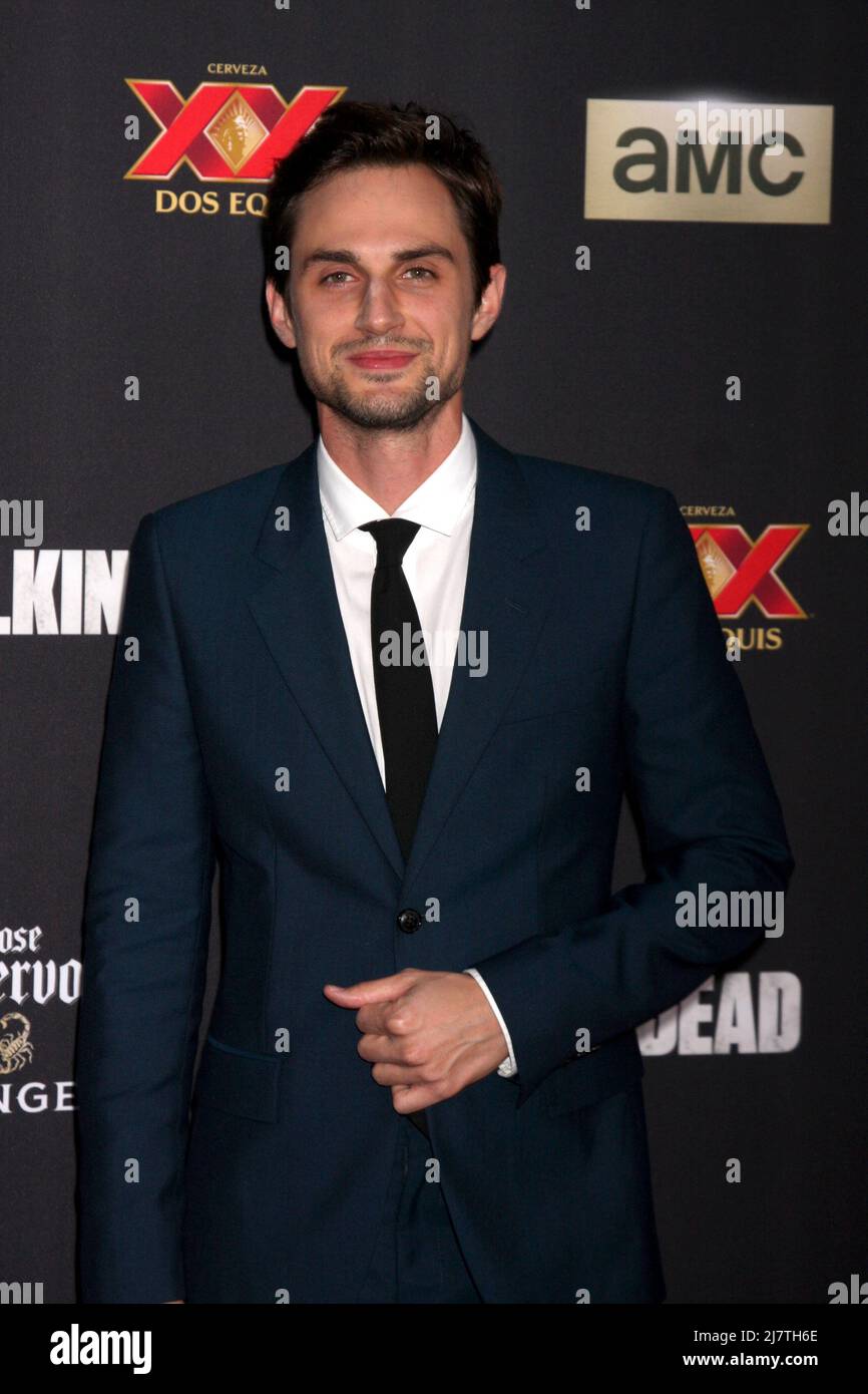 LOS ANGELES - OCT 2: Andrew J. West at the "The Walking Dead" Season 5 ...