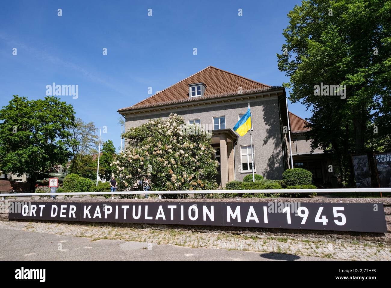 Berlin, Germany. 09th May, 2022. "Place of surrender May 1945" is ...