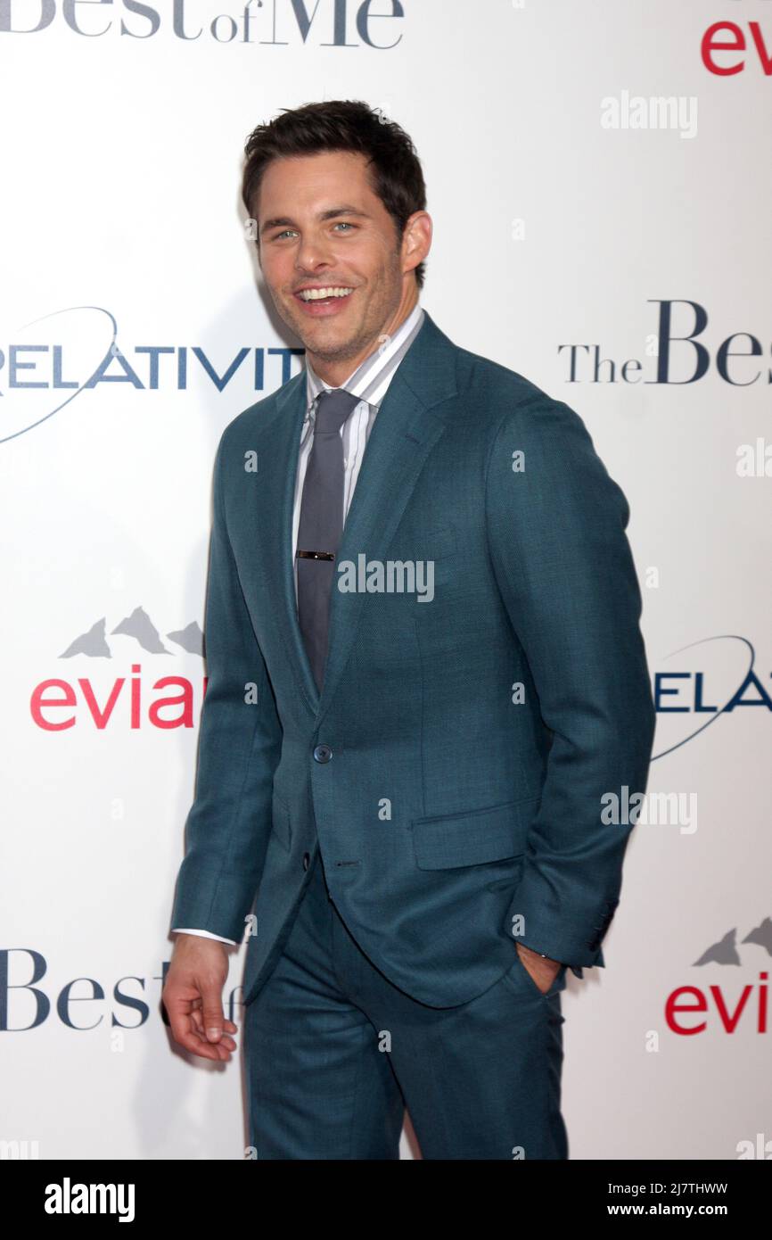 LOS ANGELES - OCT 7: James Marsden at the "The Best of Me" LA Premiere ...
