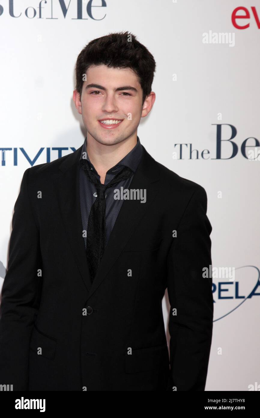 LOS ANGELES - OCT 7: Ian Nelson at the "The Best of Me" LA Premiere at ...