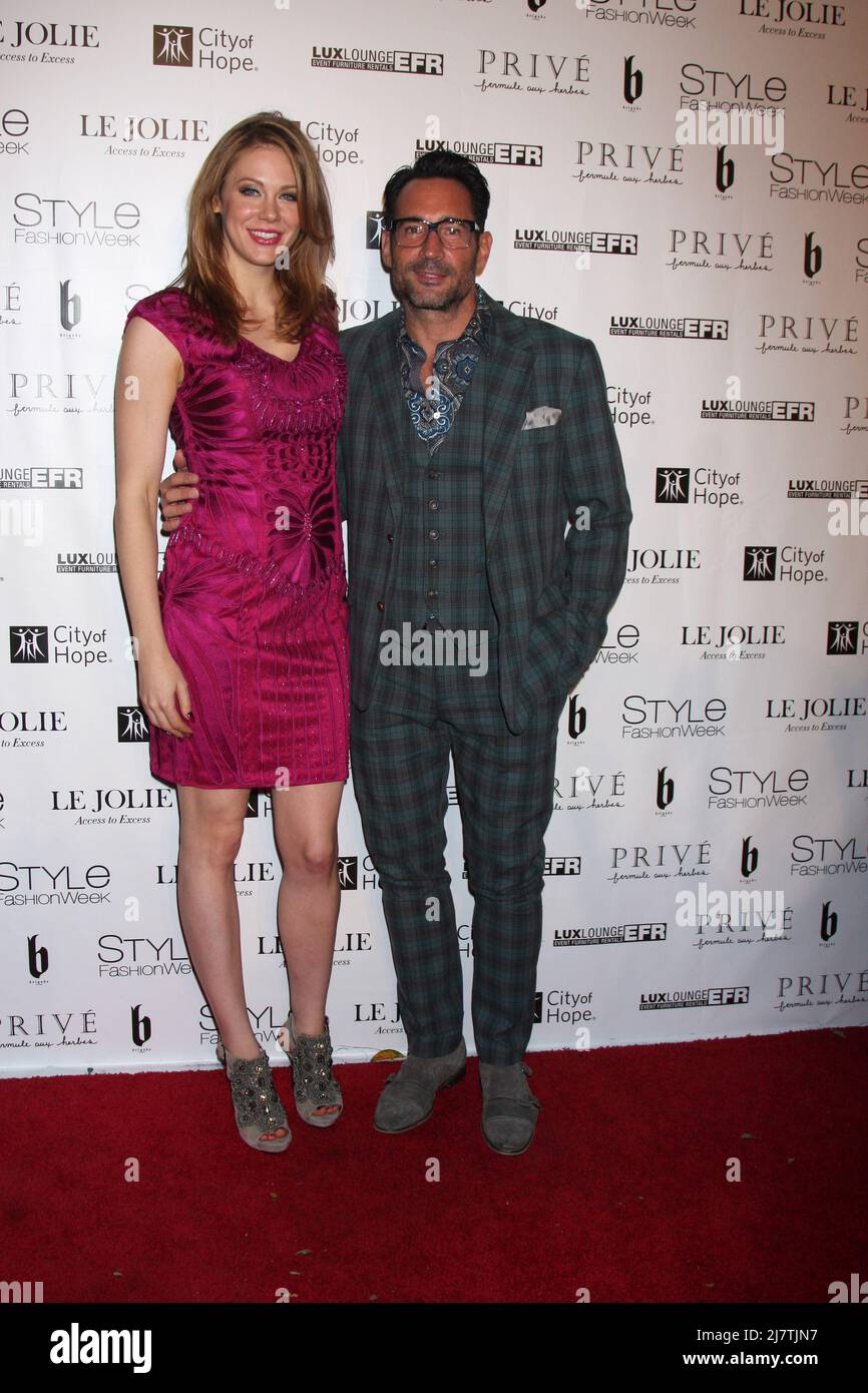 LOS ANGELES - OCT 15: Maitland Ward, Gregory Zarian at the Sue Wong ...