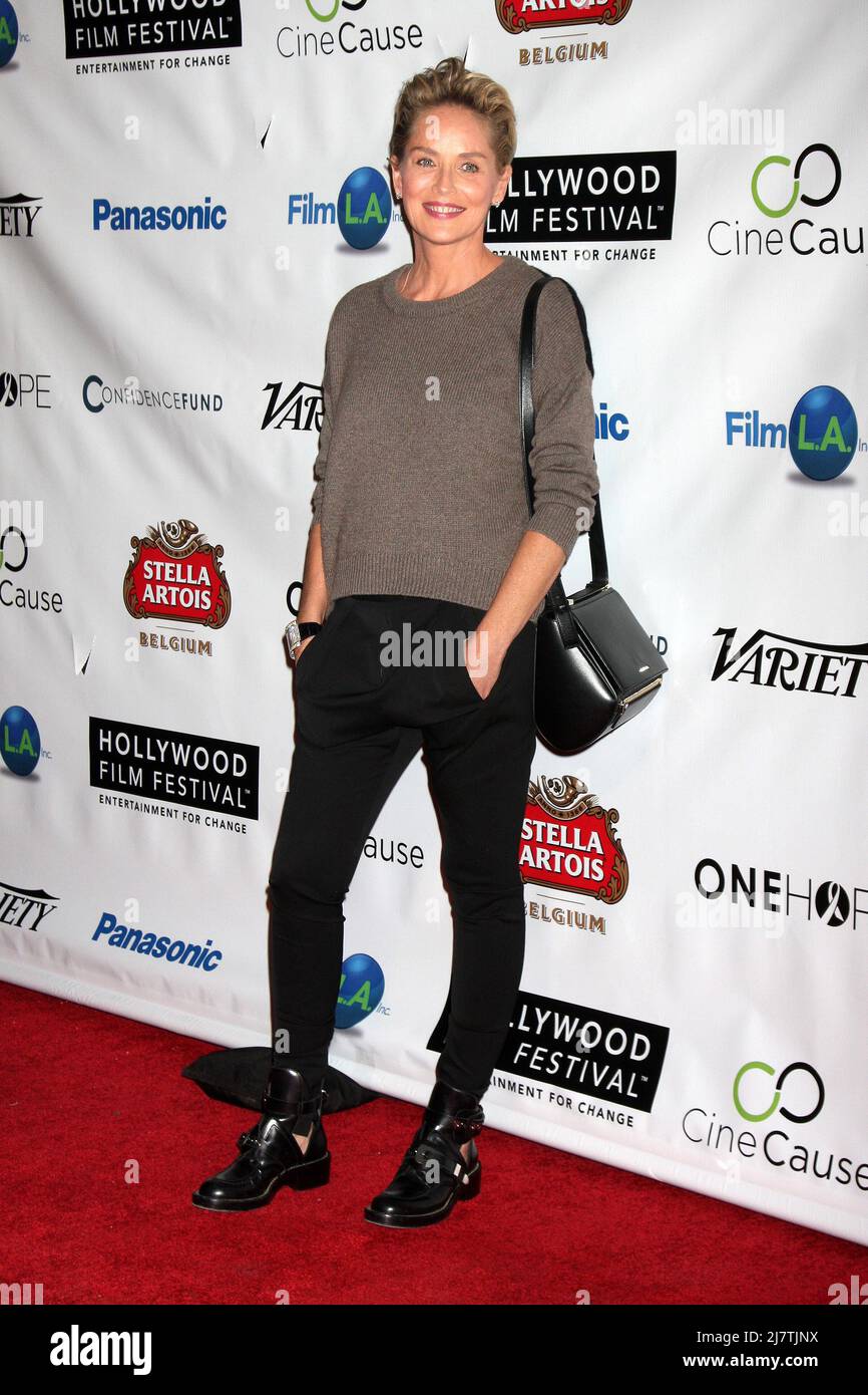 LOS ANGELES - OCT 16: Sharon Stone at the 18th Annual Hollywood Film ...